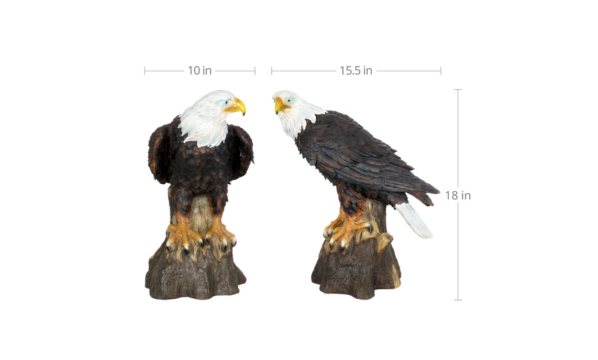 Up To 11% Off on Exhart Majestic Bald Eagle Ga... | Groupon Goods
