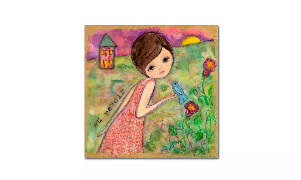 Wyanne 'Big Eyed Girl Au Revo... | Groupon Goods