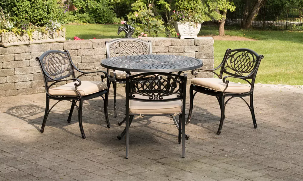 on Corrina Outdoor Dining Set | Groupon Goods