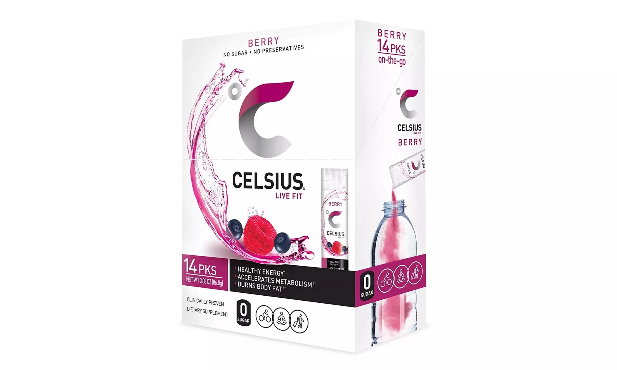Celsius Berry Blast For Energy | Groupon Goods