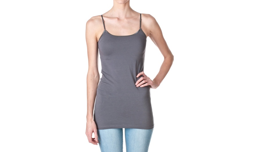 Up To 45% Off on Active Long Body Camisole Tan... | Groupon Goods