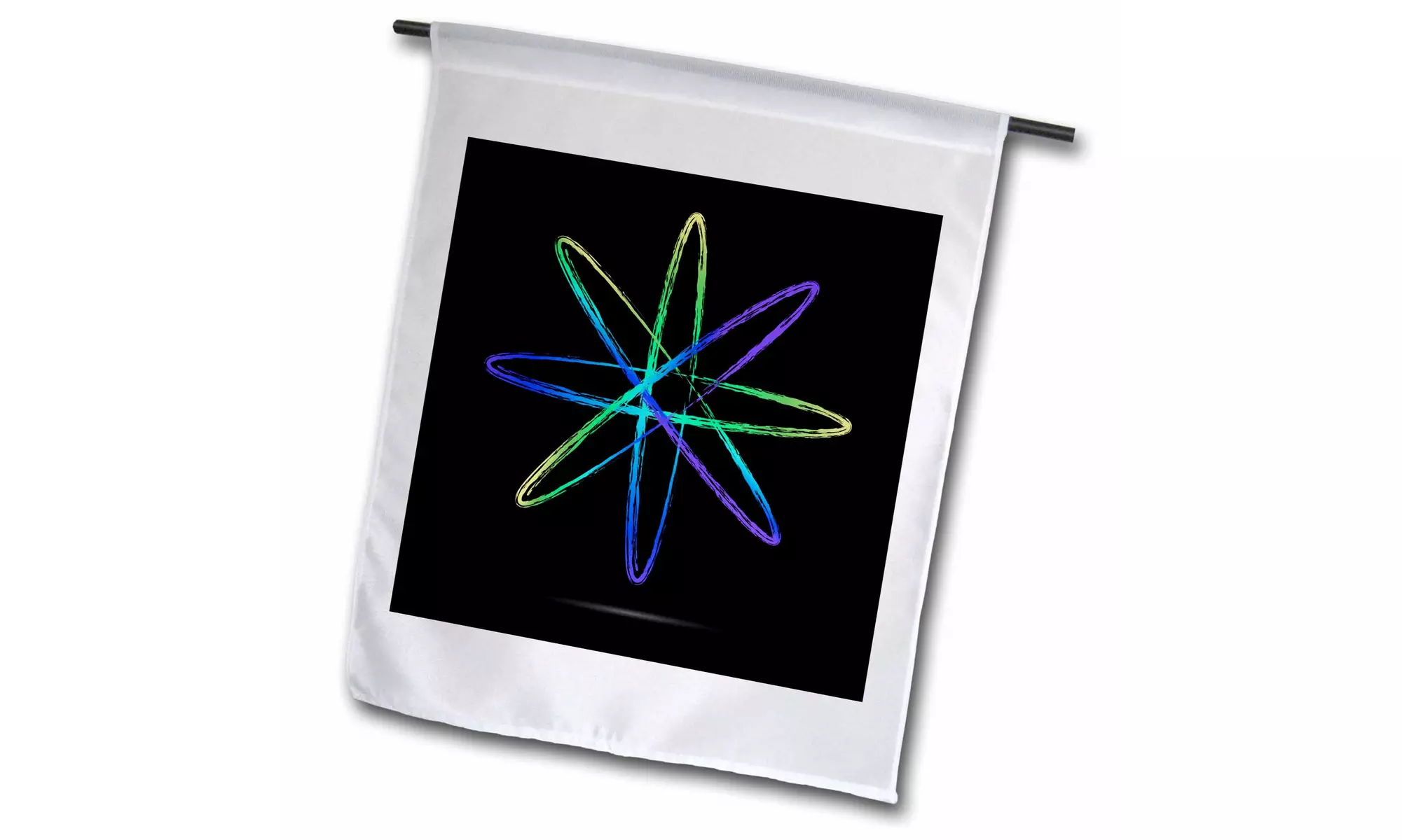 Garden Flag Psychedelic Atom... | Groupon Goods