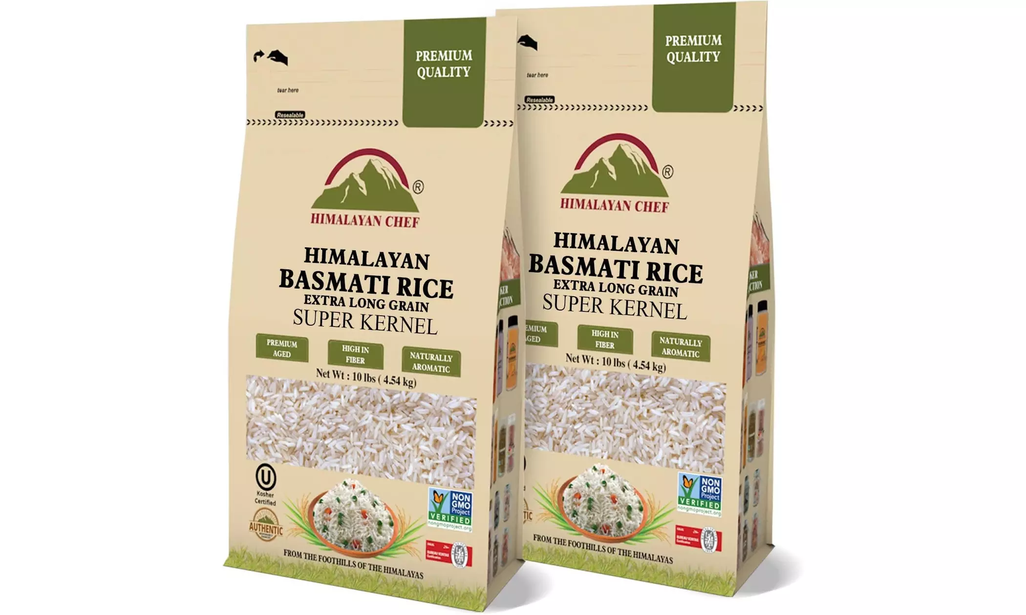 Himalayan Chef White Basmati ... | Groupon Goods