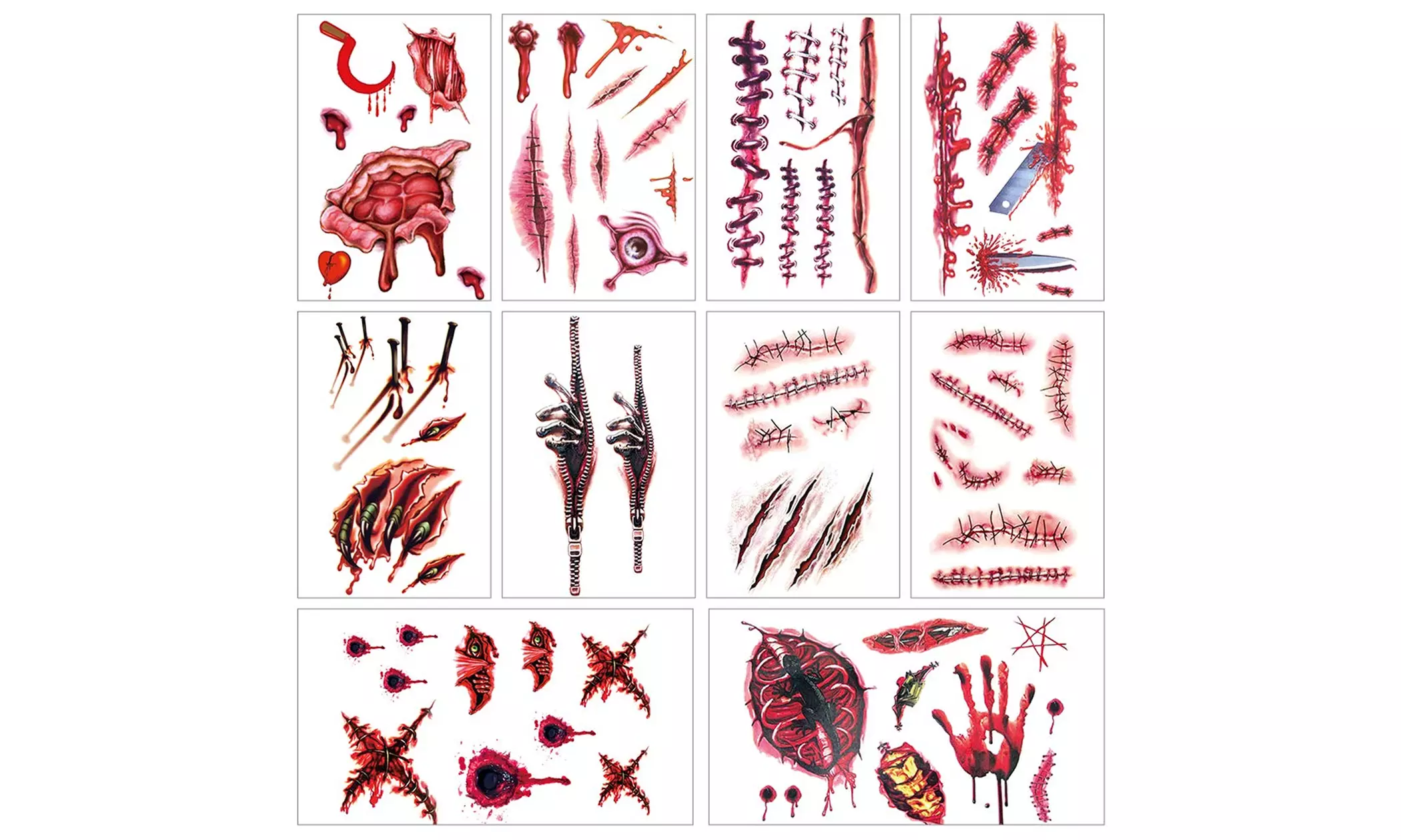 Temporary Tattoos - Bleeding ... | Groupon Goods