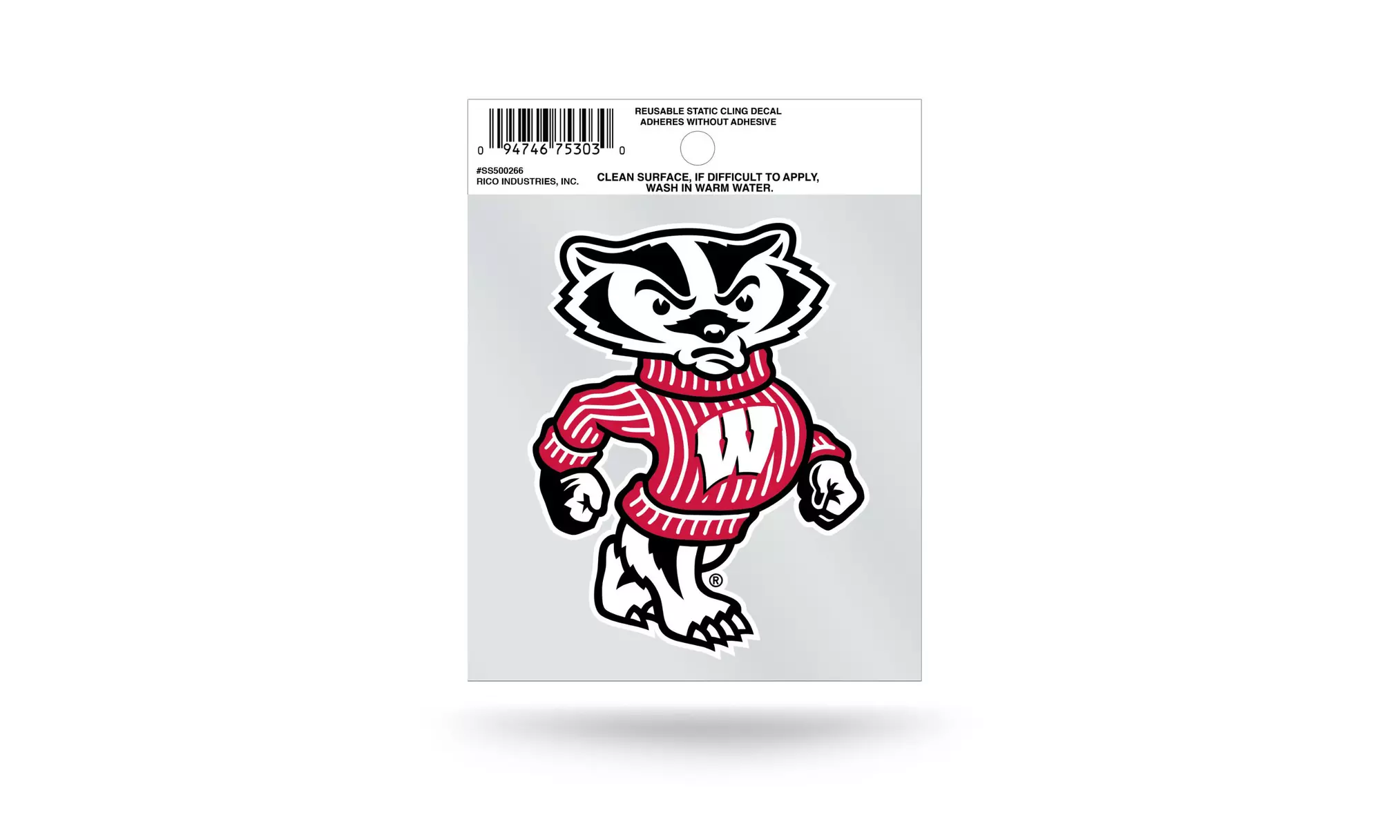 Wisconsin Badgers Bucky Badge... | Groupon Goods