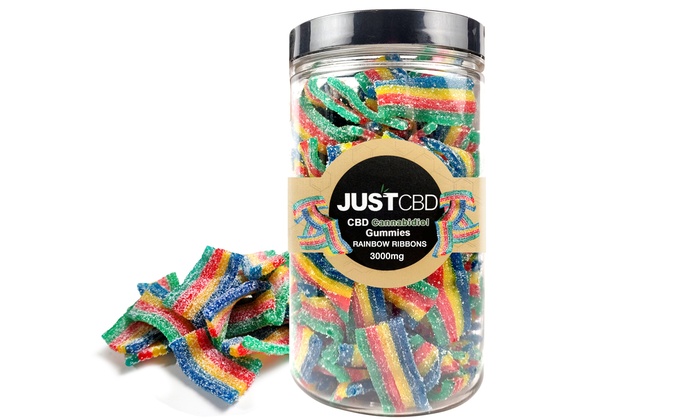 CBD Gummies from JustCBD (250mg-3000mg) | Groupon