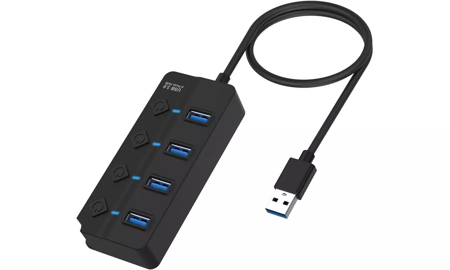 4-Port USB Hub 3.0 Data Hub w... | Groupon Goods