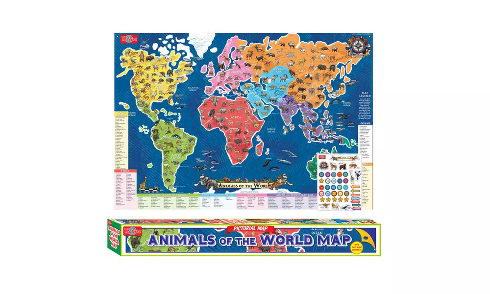 T.S. Shure Animals Of The Wor... | Groupon Goods