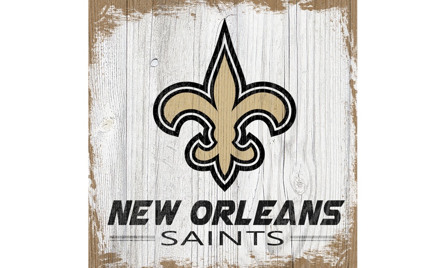 Fan Creations NFL Team Logo Block | Groupon