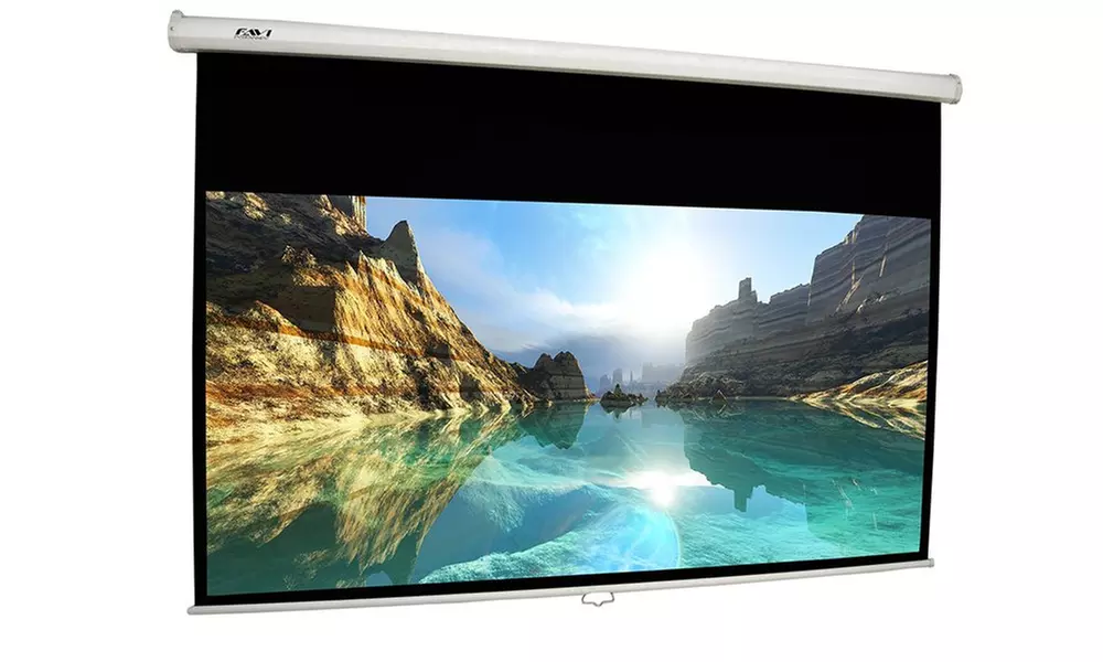 FAVI 72" 16:9 Projector Screen | Groupon Goods