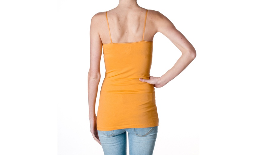 Up To 45% Off on Active Long Body Camisole Tan... | Groupon Goods
