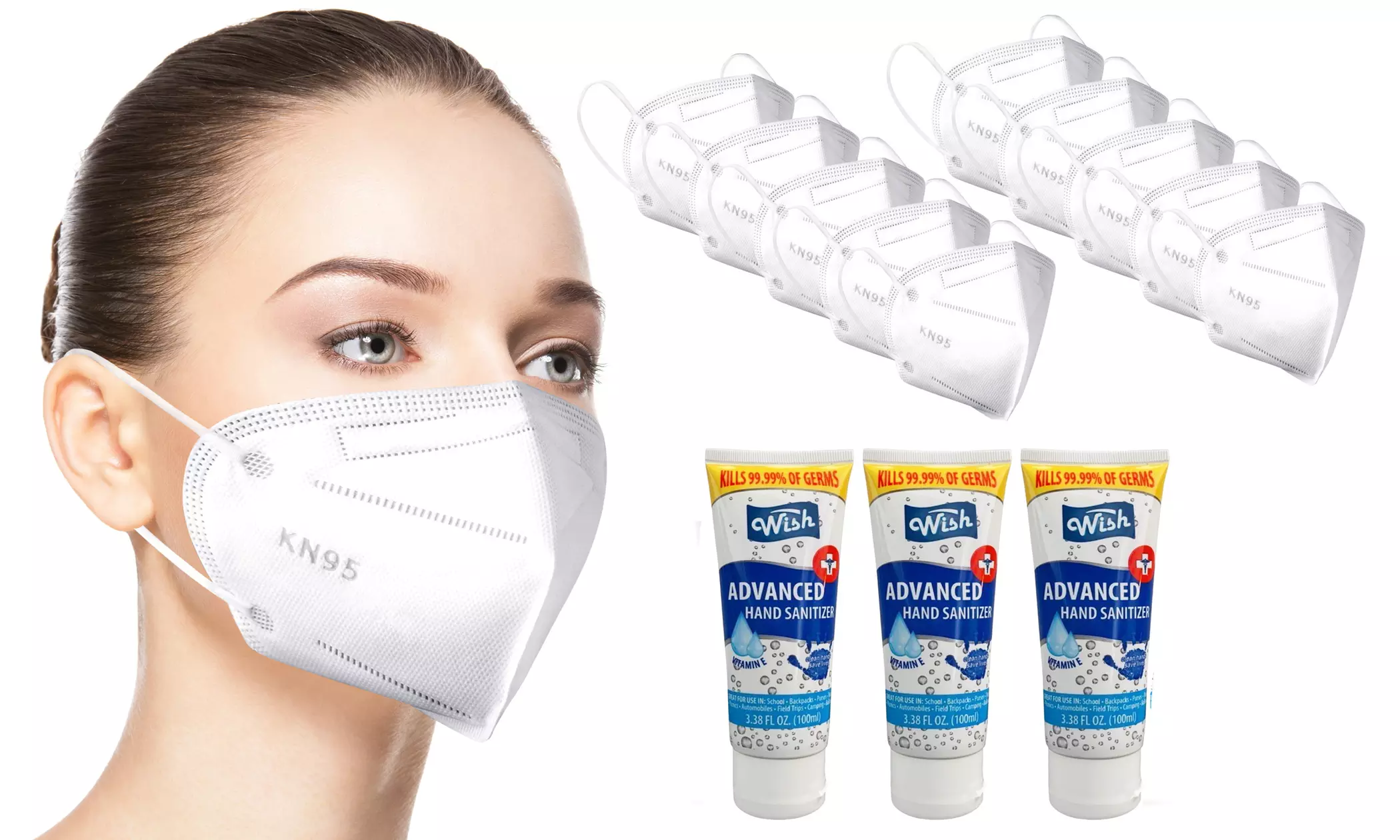 Disposable 4 Layer Face Mask ... | Groupon Goods