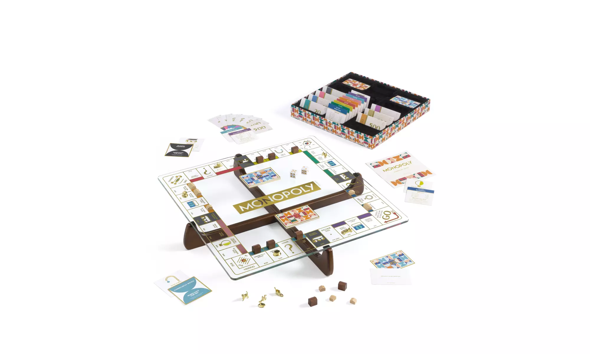 WS Game Company Monopoly Glas... | Groupon Goods