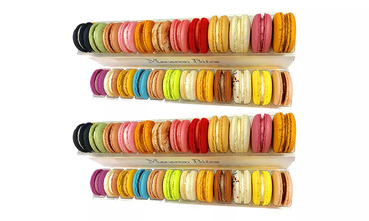 24 Assorted French Macaron Co... | Groupon Goods