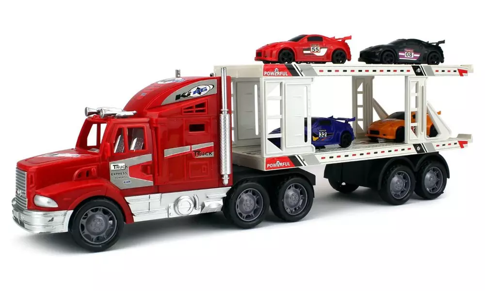 King Power Racing Trailer 1:3... | Groupon Goods