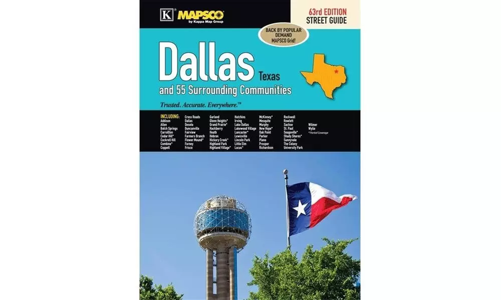 Universal Map 14866 Dallas Te... | Groupon Goods