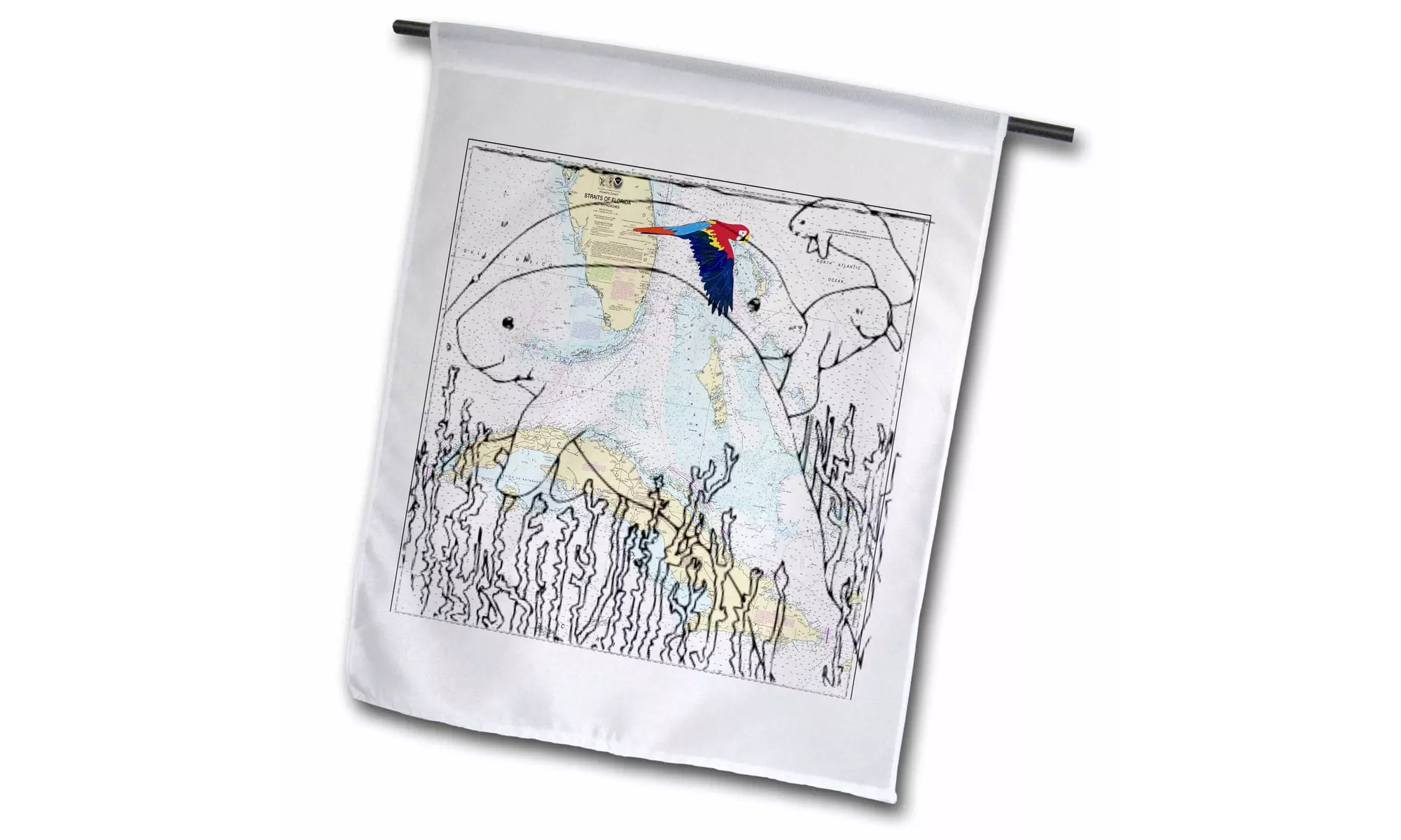 Garden Flag Print of Coast O... | Groupon Goods