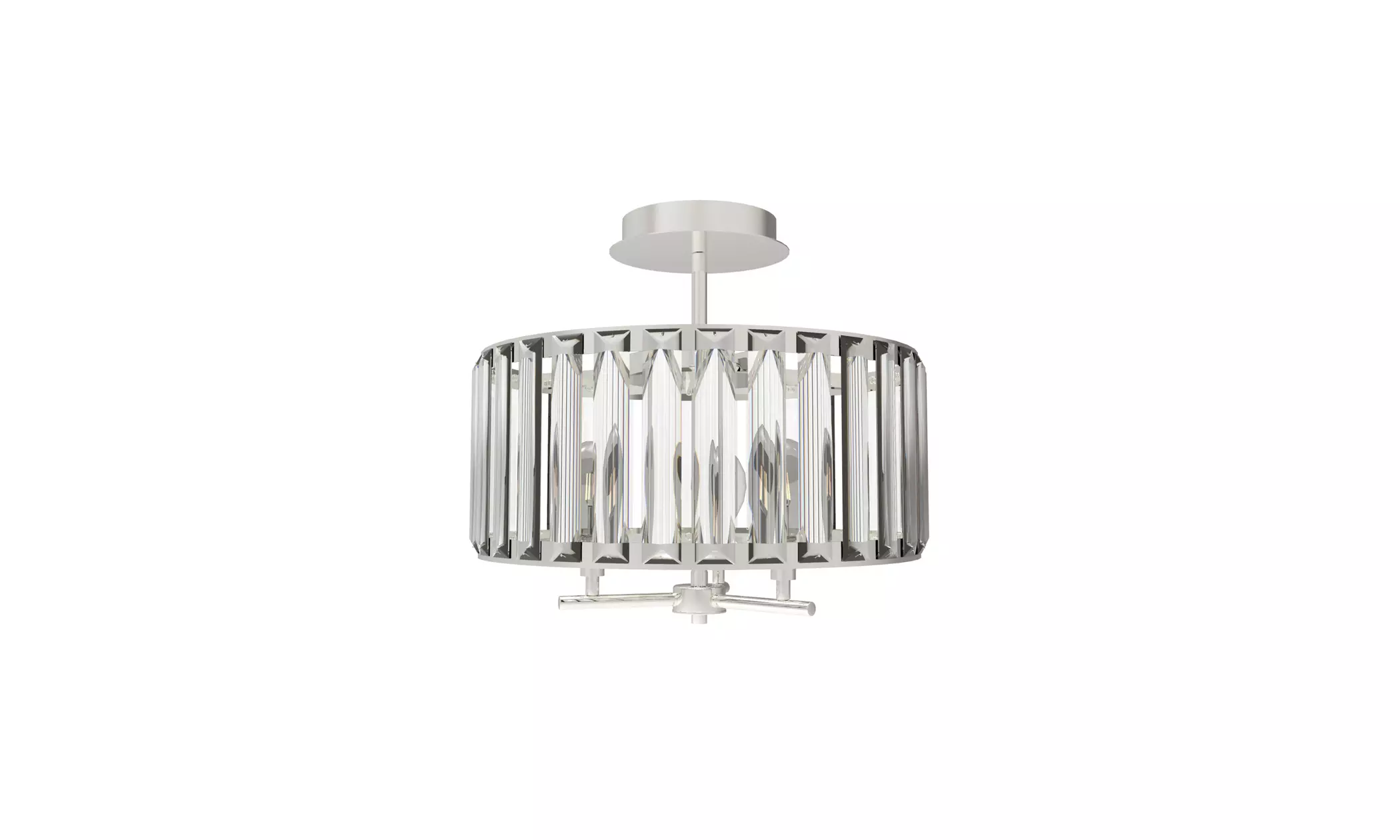 Defong 3-Light 13.5 Inch Crys... | Groupon Goods