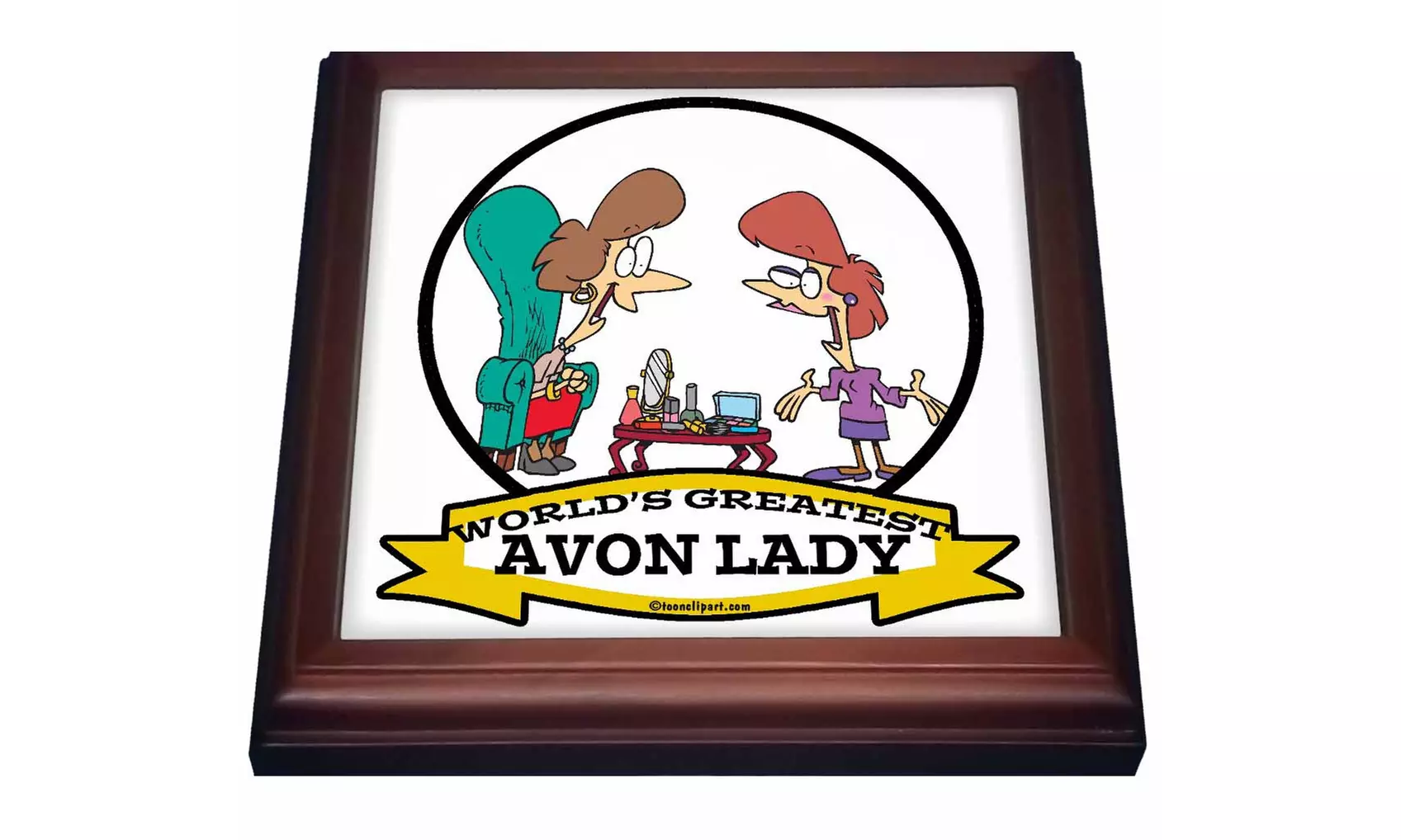 Trivet with TileFunny Worlds... | Groupon Goods