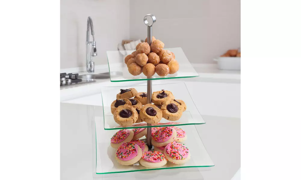 Chef Buddy Three Tier Square ... | Groupon Goods