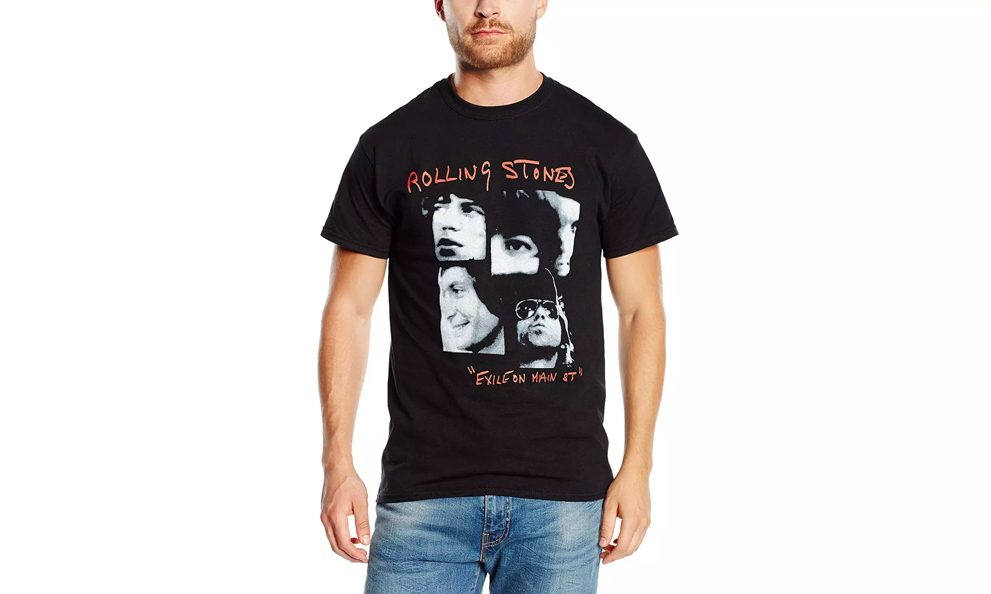 Rolling Stones Men's Photo Ex... | Groupon Goods