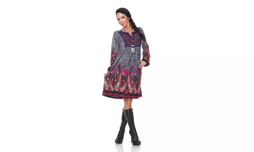Grey -N861 Apolline Dress wit... | Groupon Goods