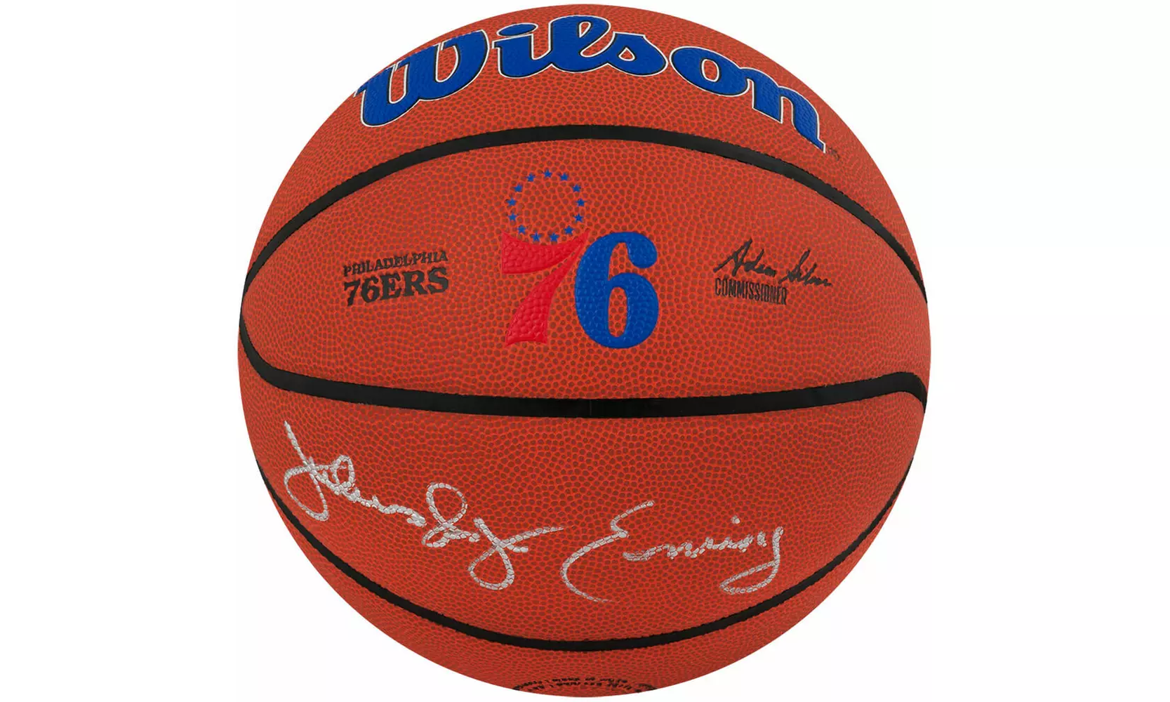 Julius 'Dr. J' Erving Signed ... | Groupon Goods