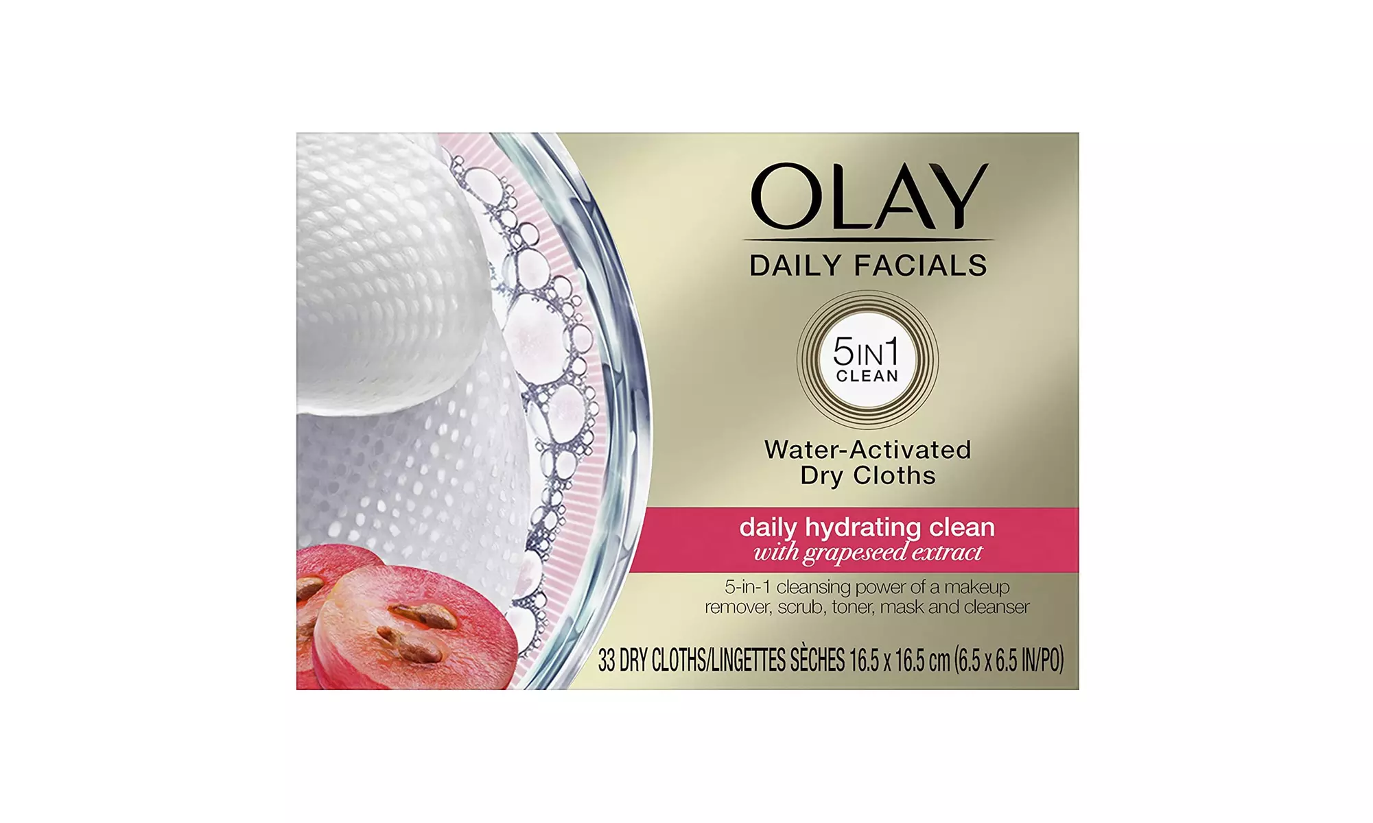 Olay 4-In-1 Daily Facial Clot... | Groupon Goods