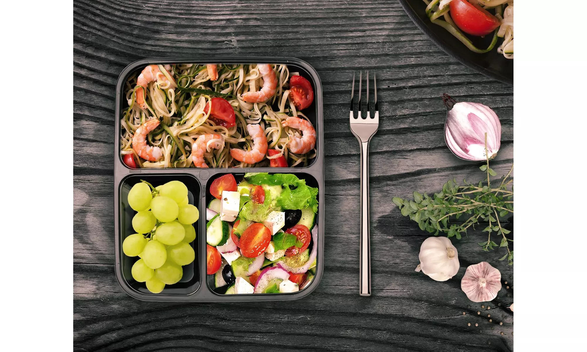 3 Compartment Reusable Food S... | Groupon Goods