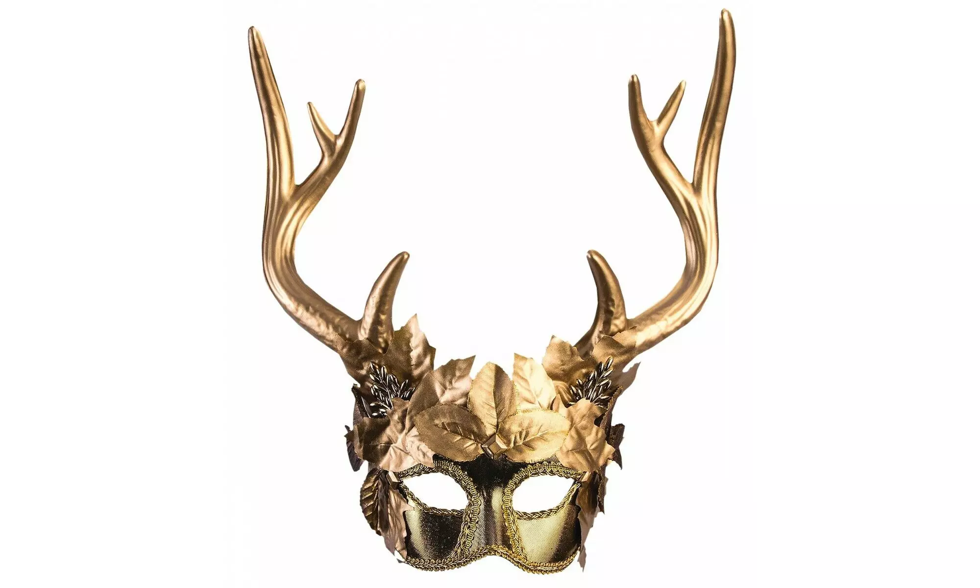 Golden Faun Mask Costume Acce... | Groupon Goods
