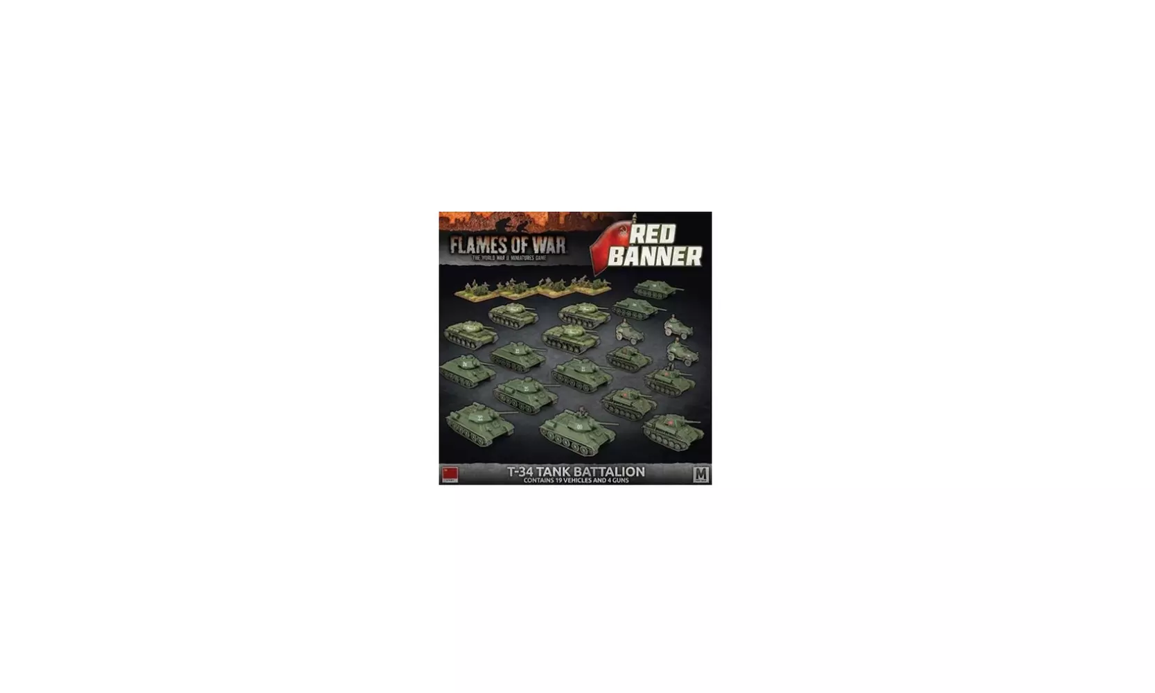 on Flames of War Red Banner T-34... | Groupon Goods