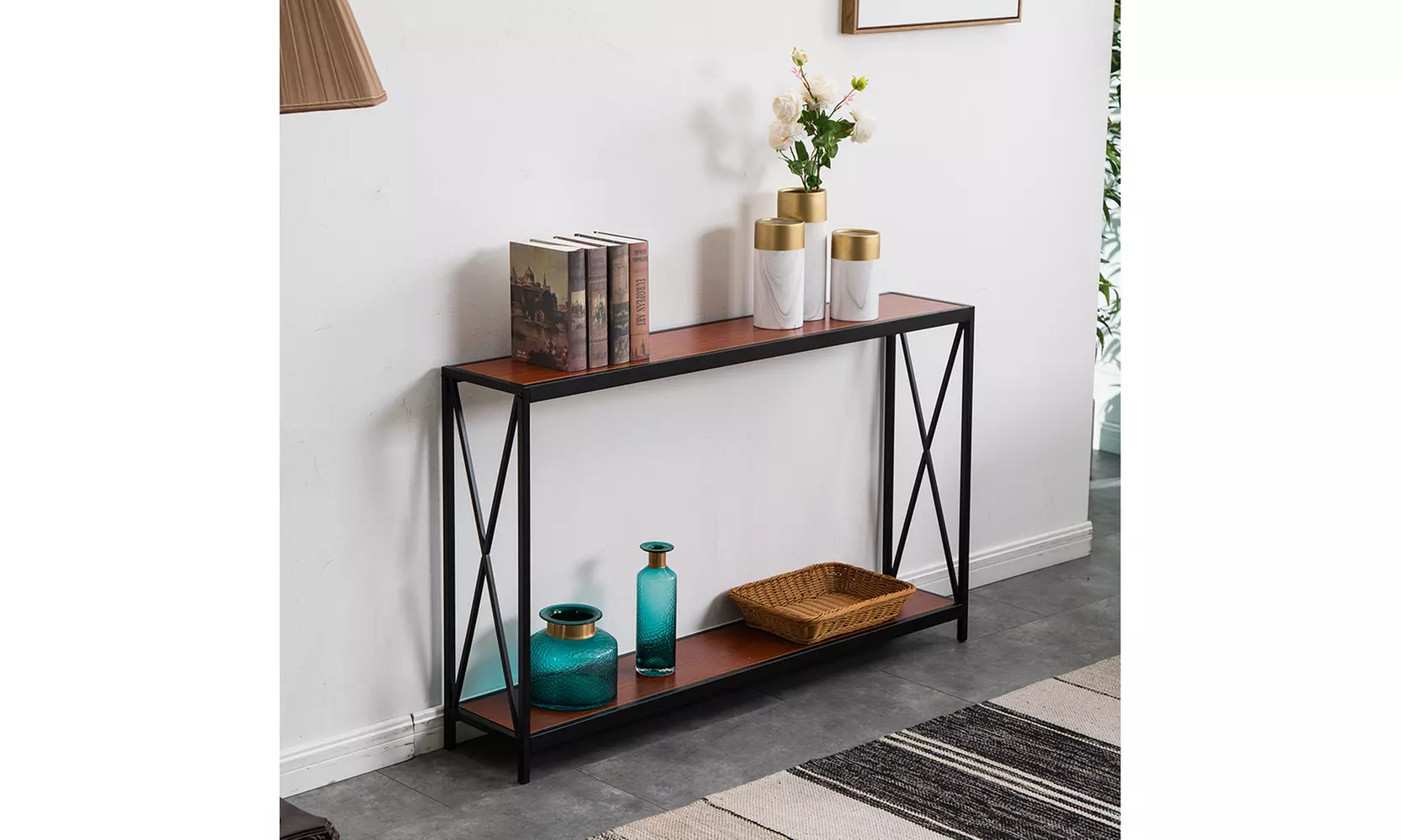 Easy Assembly Console Table S... | Groupon Goods