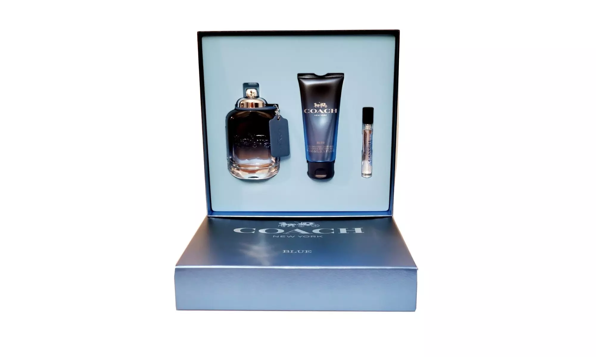 Up To 25% Off on Coach New York Blue 3 piece E... | Groupon Goods