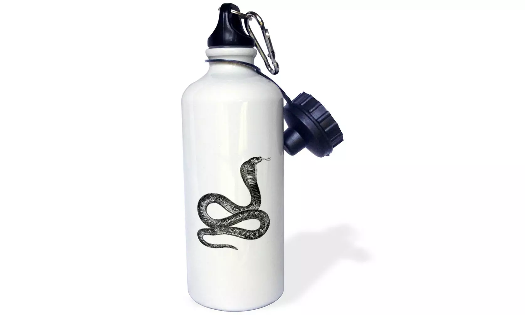 Water Bottle Black and White... | Groupon Goods