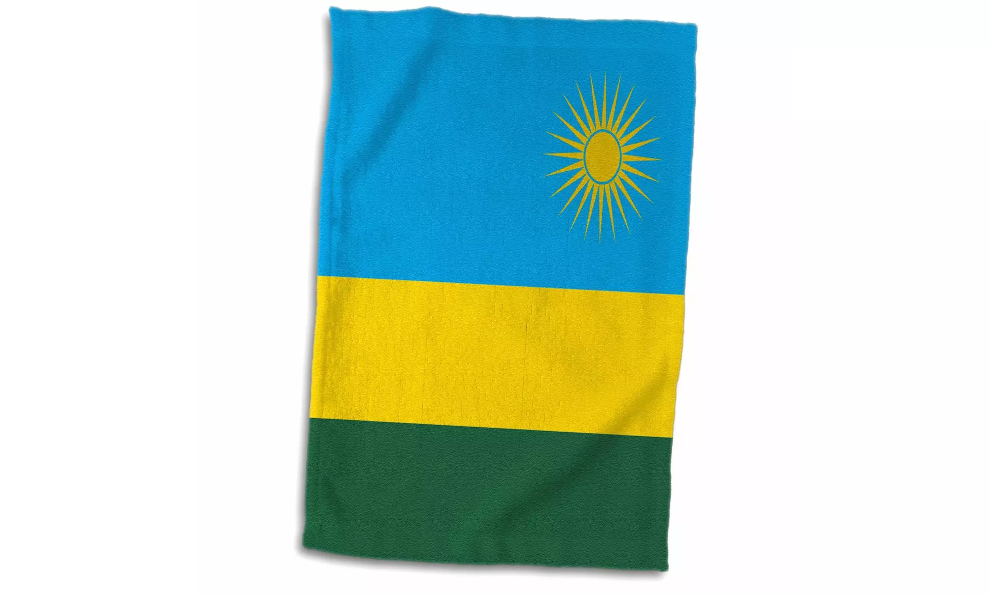 Towel - Flag of Rwanda - Rwa... | Groupon Goods
