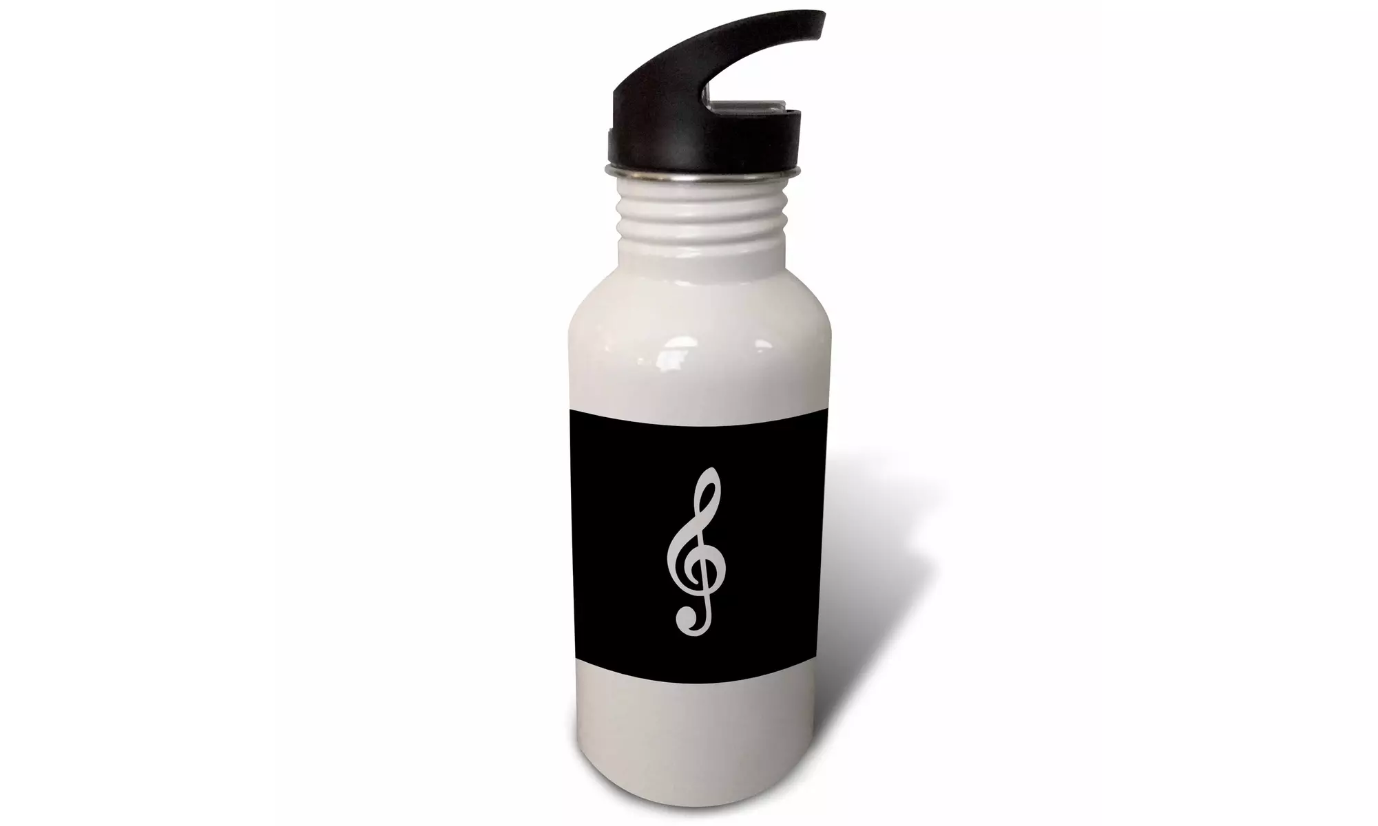 Straw Water Bottle Black Tre... | Groupon Goods