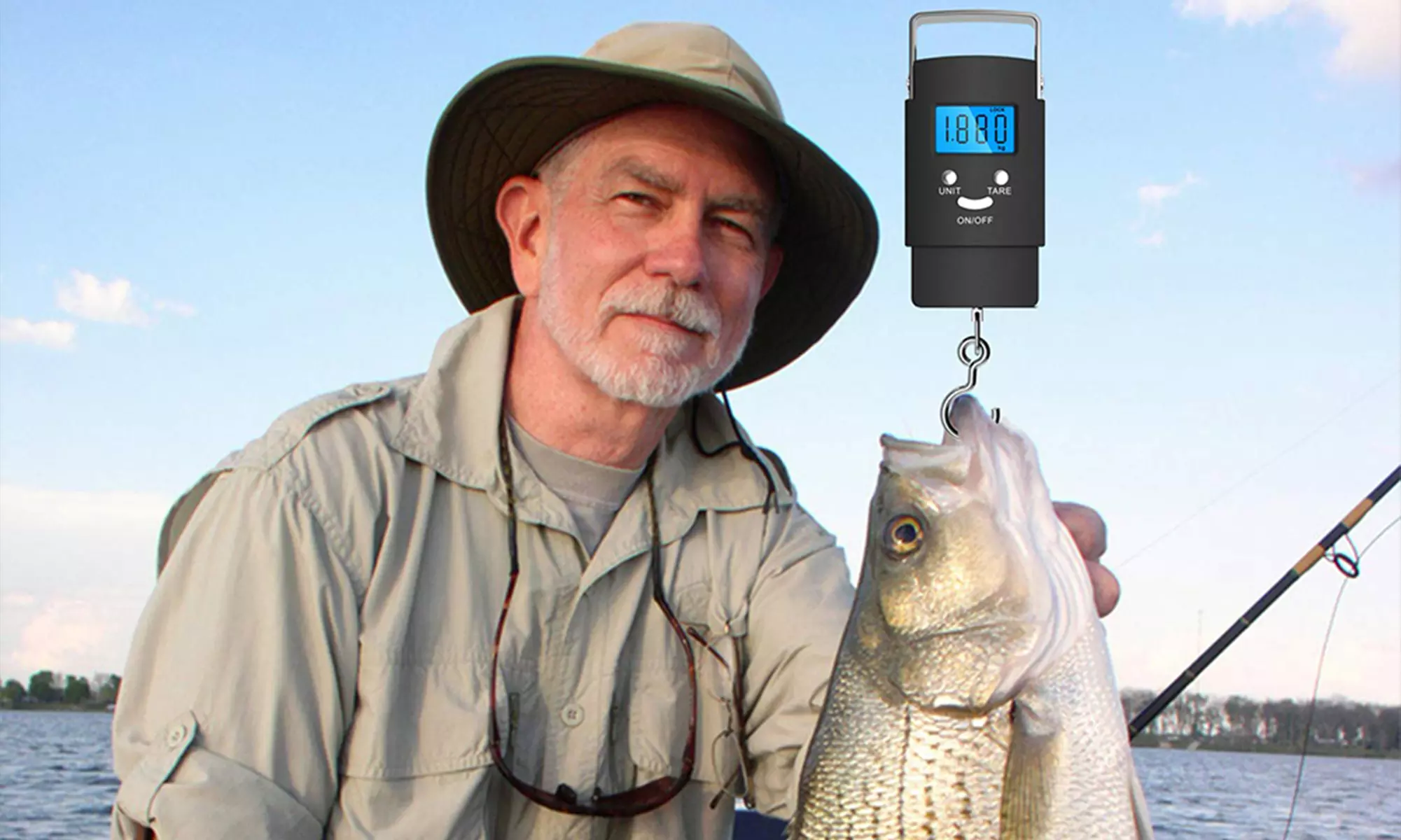 Fishing Scale Backlit LCD Dis... | Groupon Goods