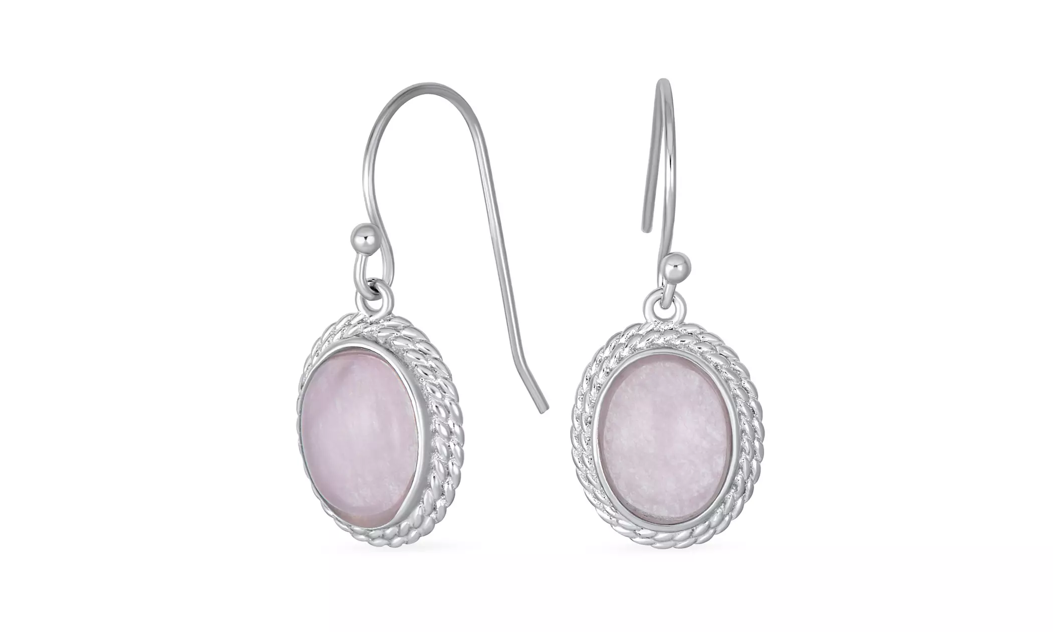 Bali Cable Edge Oval Gemstone... | Groupon Goods