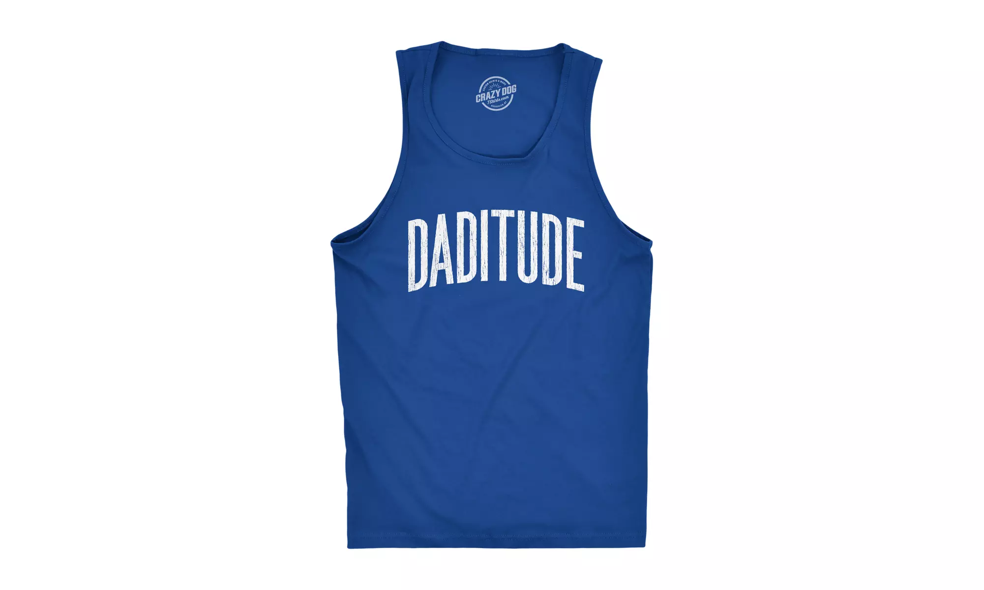 Mens Daditude Fitness Tank Fu... | Groupon Goods