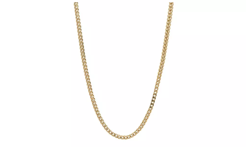 2.3MM Franco Square Box Chain... | Groupon Goods