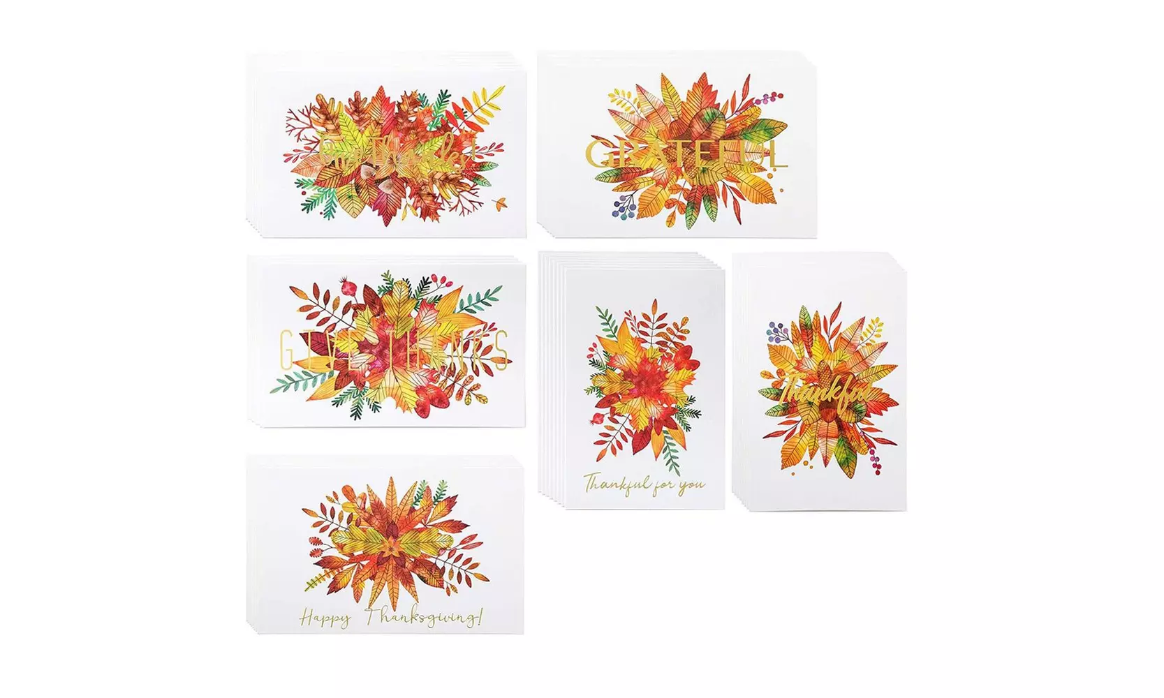 on 48-Pack Premium Fall Foliage ... | Groupon Goods