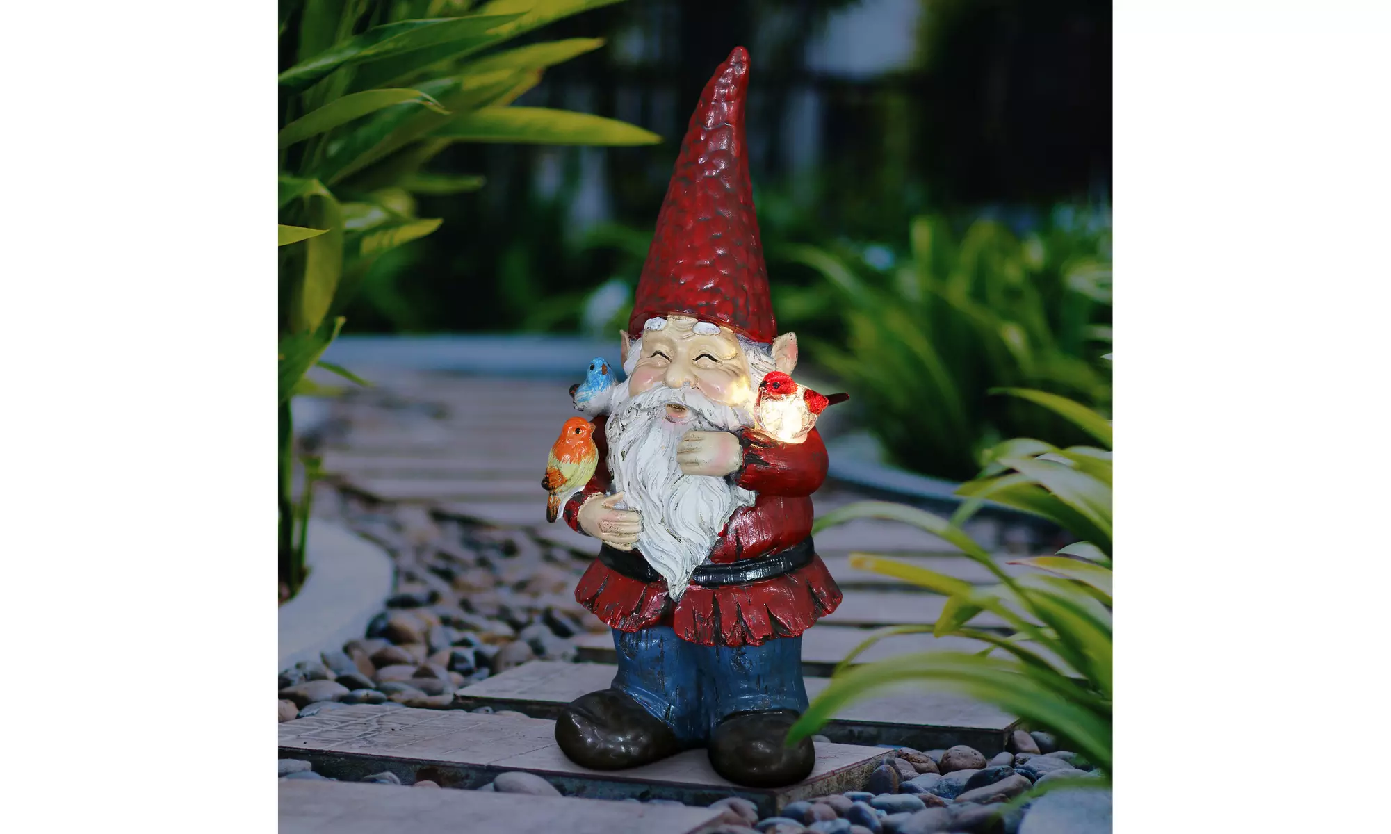 Exhart Solar Bird Whispering ... | Groupon Goods