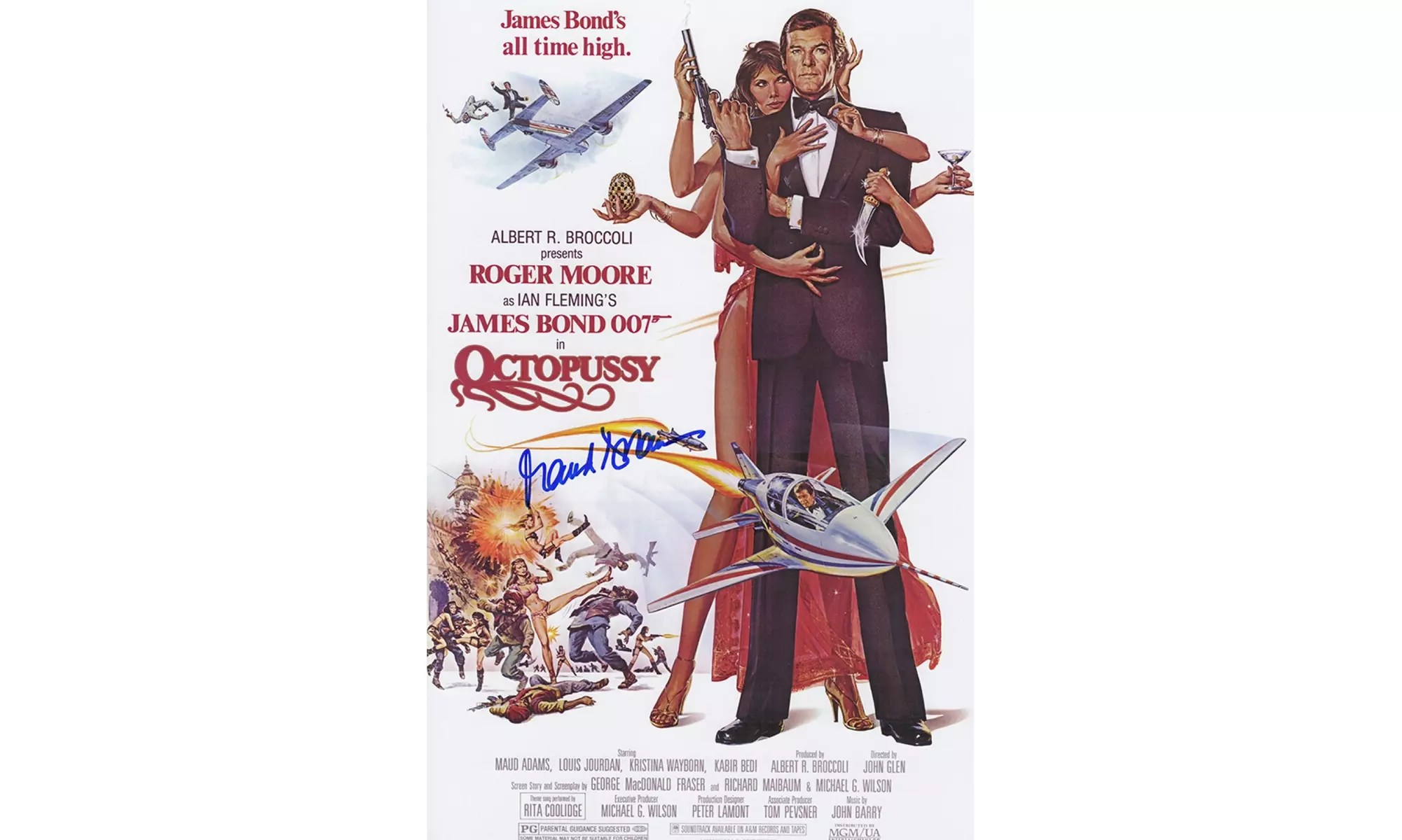 Maud Adams Signed James Bond ... | Groupon Goods