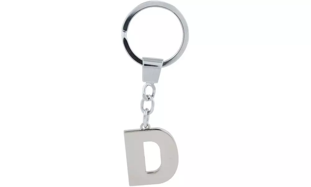 Key Chain Letter D | Groupon Goods