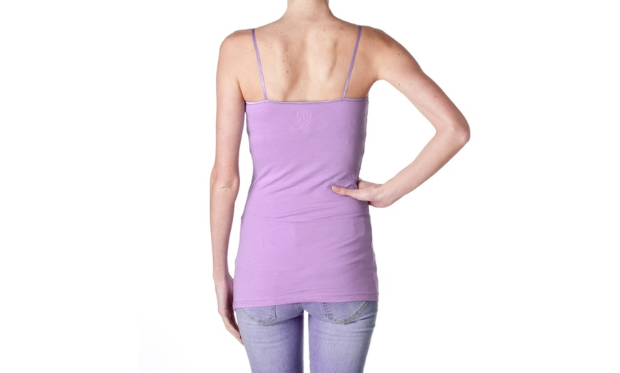 Up To 45% Off on Active Long Body Camisole Tan... | Groupon Goods