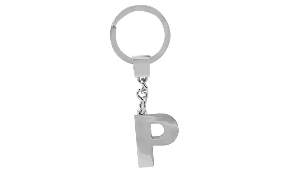 Key Chain Letter P | Groupon Goods
