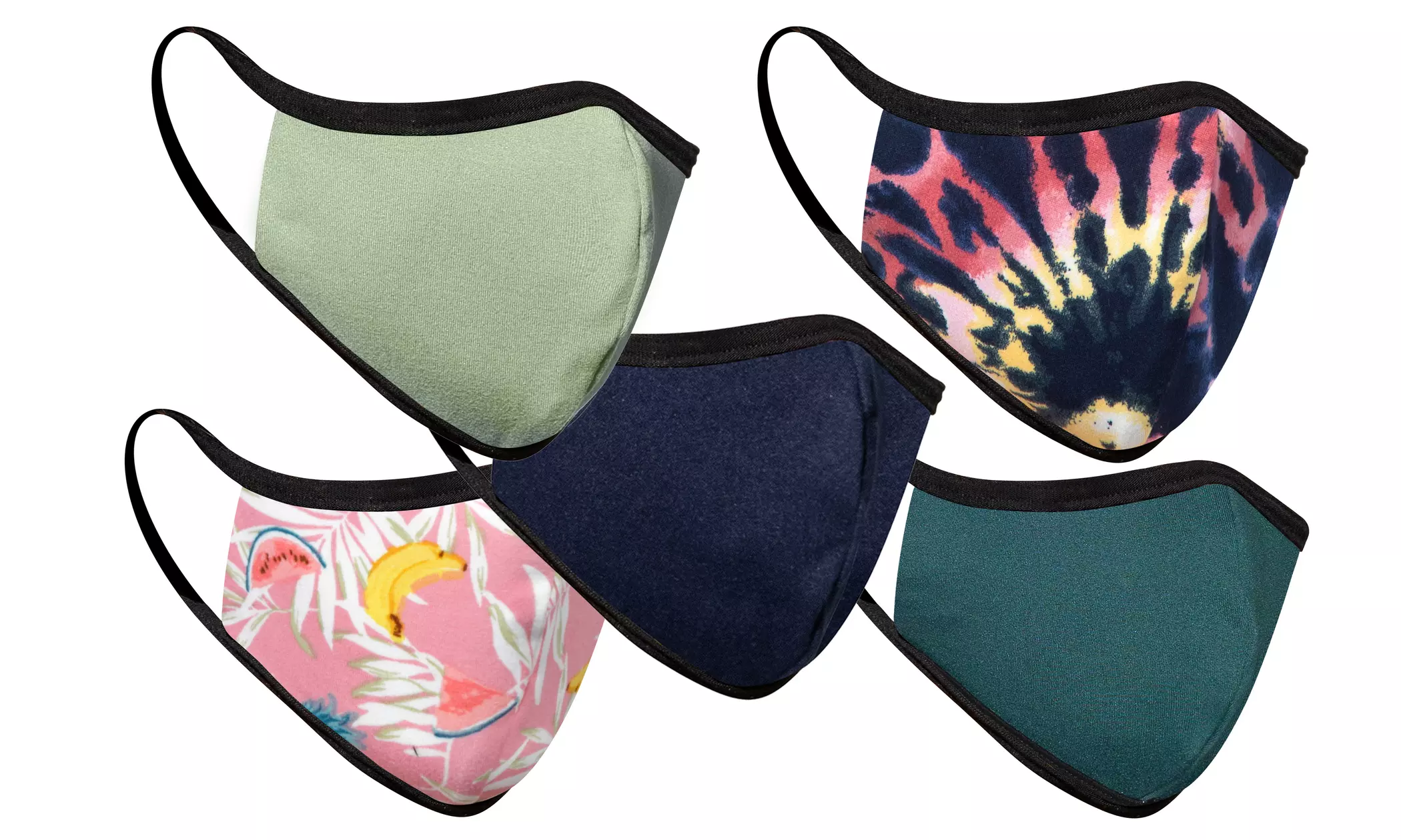 5-Pack Reusable Face Mask (Mu... | Groupon Goods