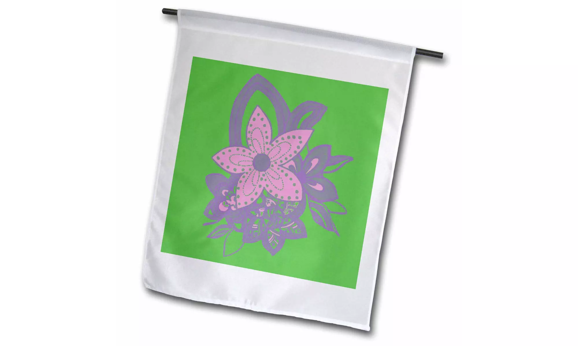 Garden Flag Pink Hawaiian Fl... | Groupon Goods