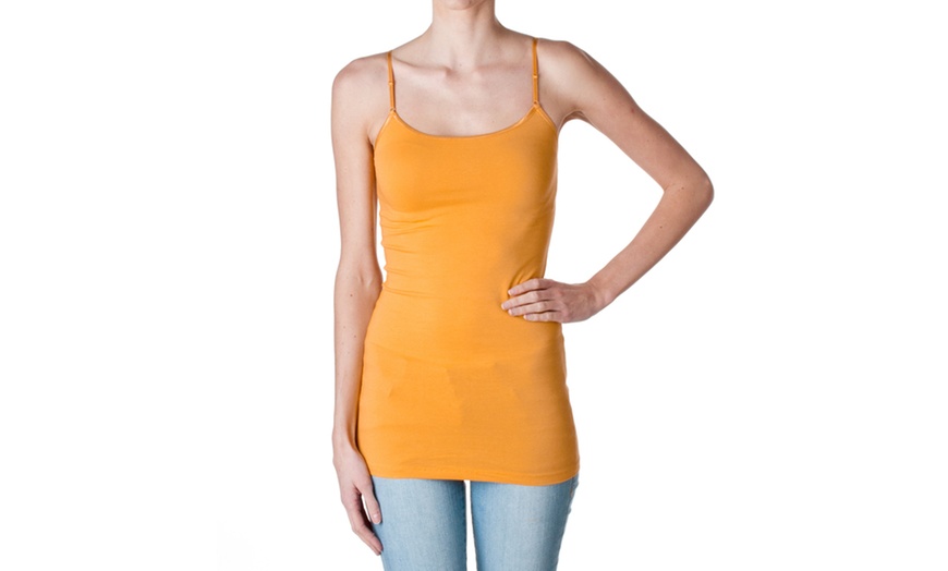 Up To 45% Off on Active Long Body Camisole Tan... | Groupon Goods