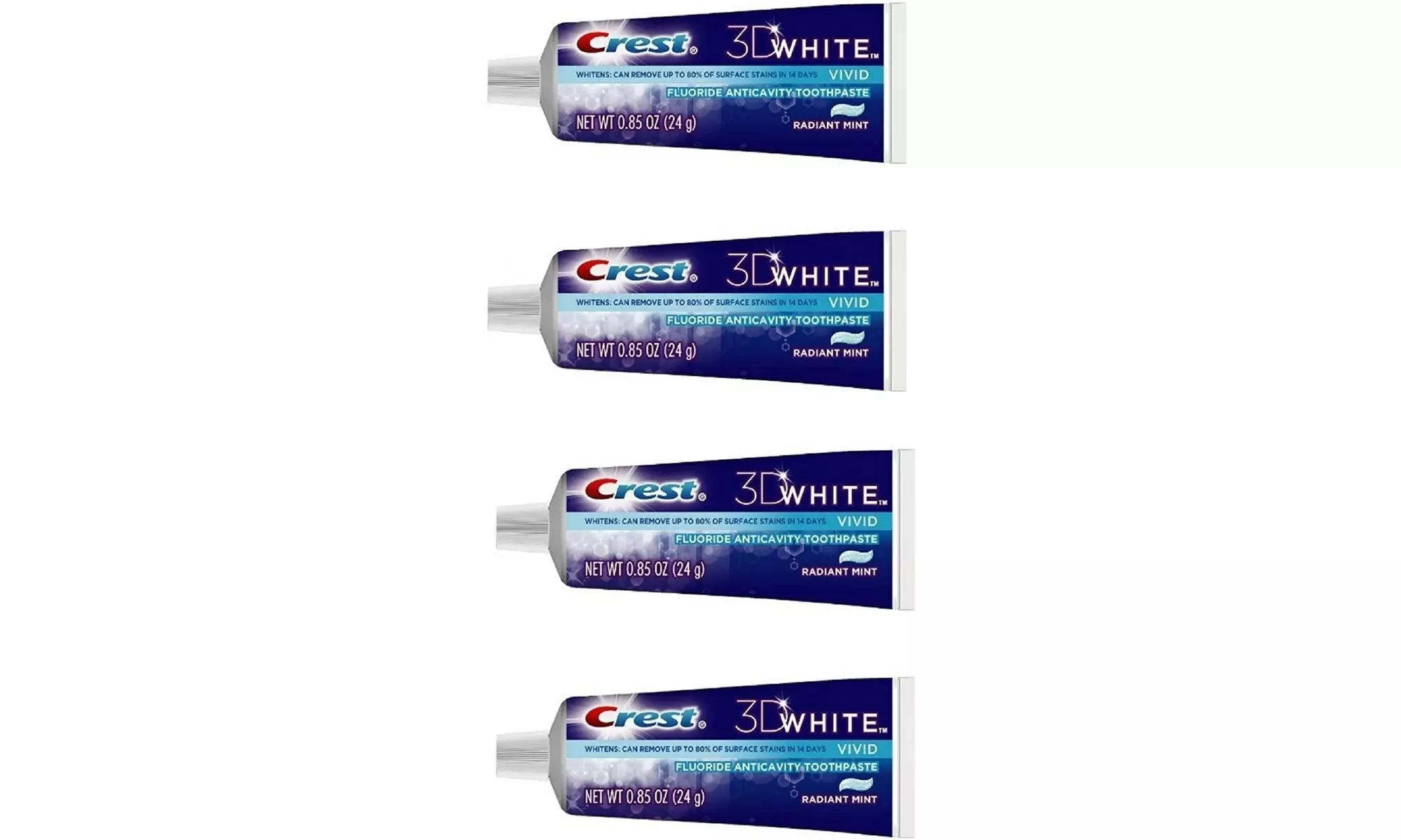 Crest 3D White Vivid Fluoride... | Groupon Goods